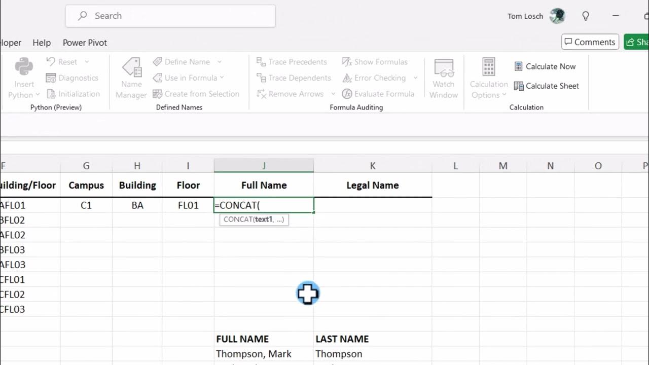 MS Excel - TEXT Functions - YouTube