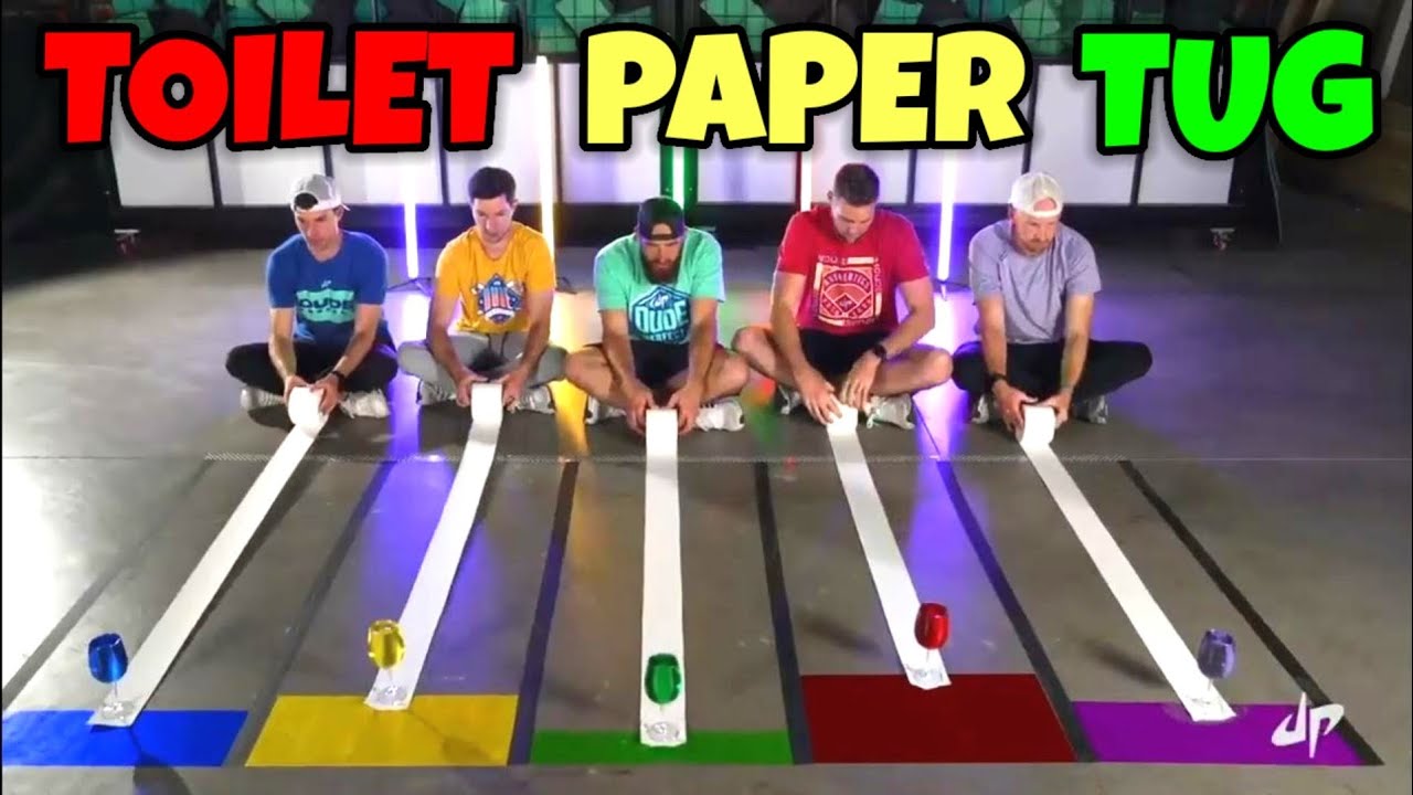 Toilet Paper Roll Challenge Dp Fandom Youtube
