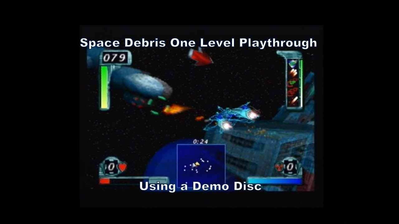 Ps1 Demo Disc 56 Space Debris One Level Playthrough :D #Playstation # ...