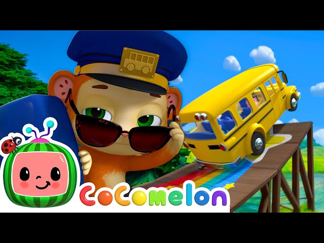 Wheels on the Monkey Bus🚌 | CoComelon - Animal Time | Kids Cartoons ...