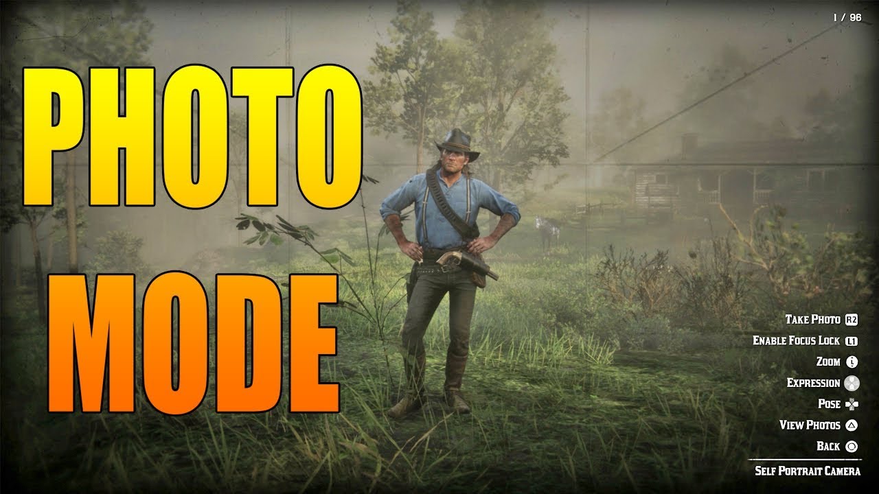 How To USE PHOTO MODE In Red Dead Redemption 2 - YouTube