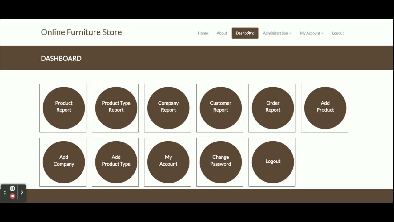 Online Furniture Store Python, Django and MySQL Project - YouTube