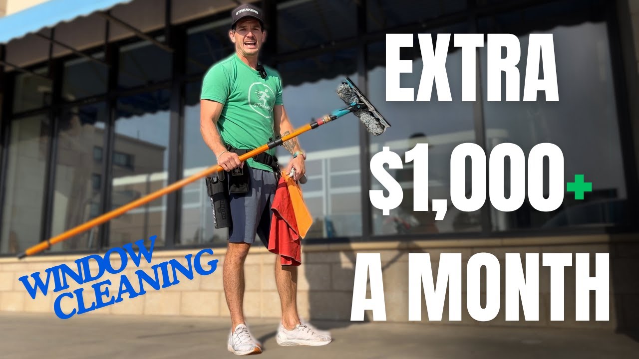 The Side hustle worth your time | WINDOW CLEANING - YouTube