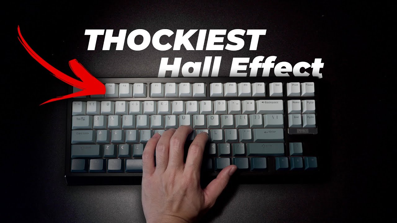 This is it! The THOCKIEST Hall Effect Keyboard Out of the Box... - YouTube