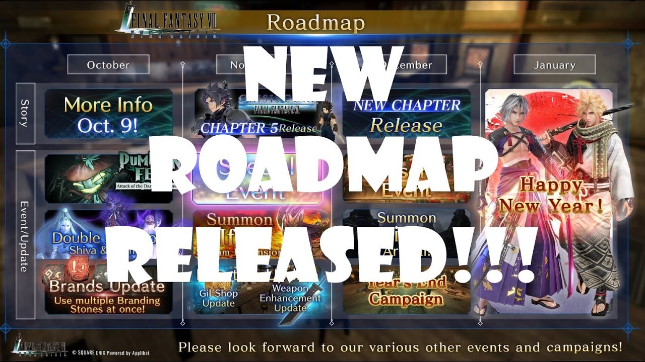 FF7 Ever Crisis New Roadmap Release - YouTube
