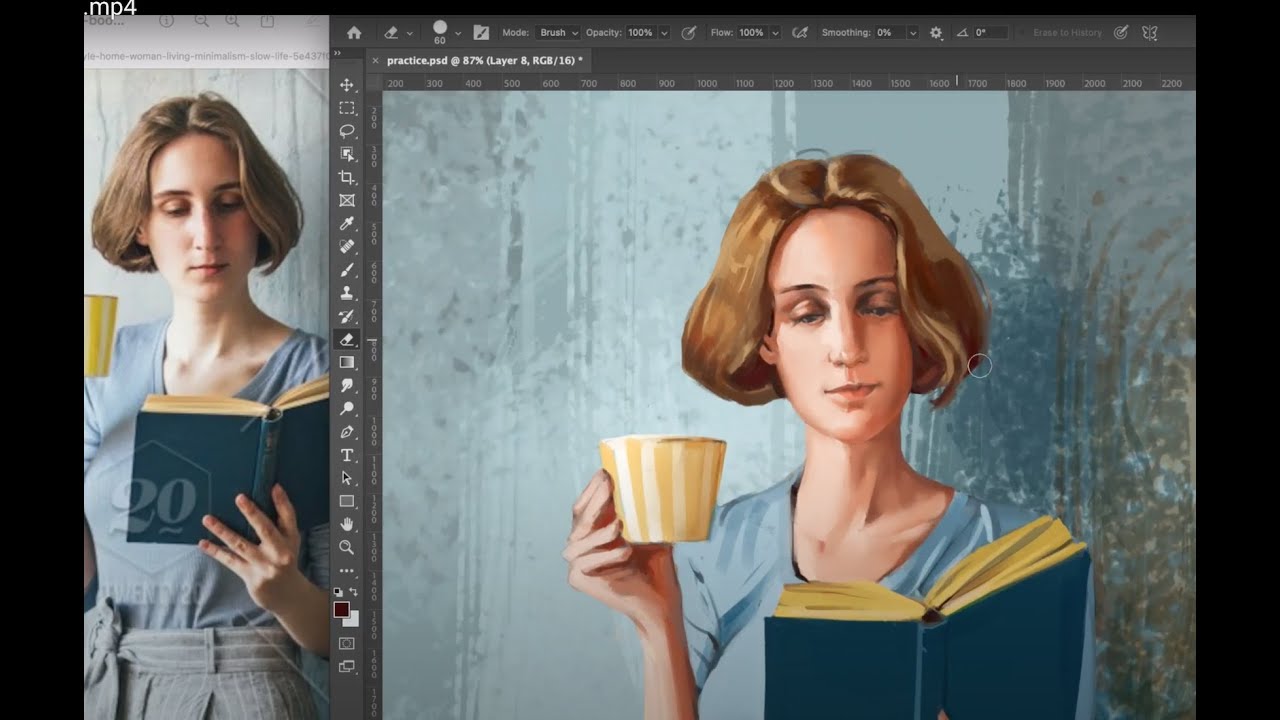 Digital painting walk-through: How to Organize Layers in Digital ...