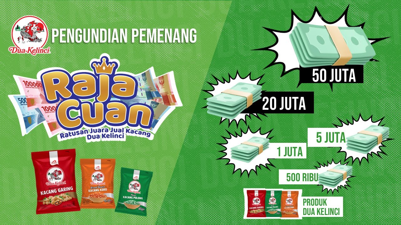 PENGUNDIAN RAJA CUAN - DUA KELINCI 2023 - YouTube