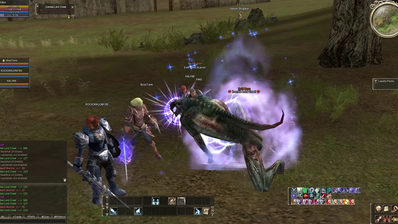 Карта raid boss lineage 2 - 83 фото