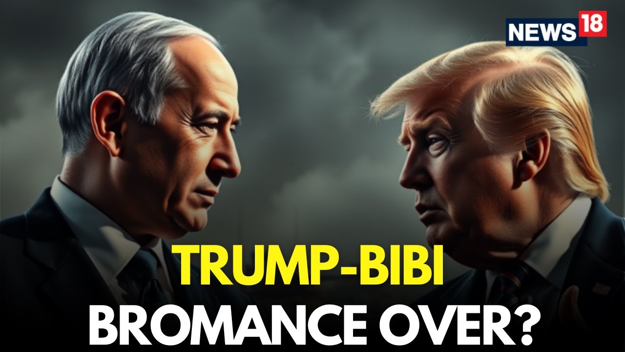 Donald Trump LIVE | Is Trump Bibi Bromance Over? | Israel Iran ...