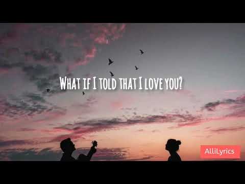 What If I Told You That I Love You - ALI GATIE - YouTube