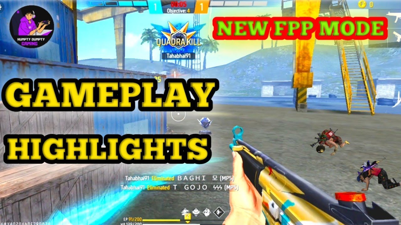 FPP MODE GAMEPLAY HIGHLIGHTS|| Gareena FreeFire|| for you|| - YouTube