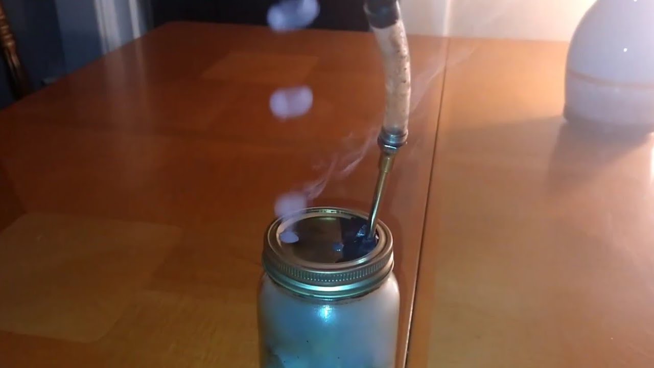 Internal Combustion Reactor: Smoking Device - YouTube