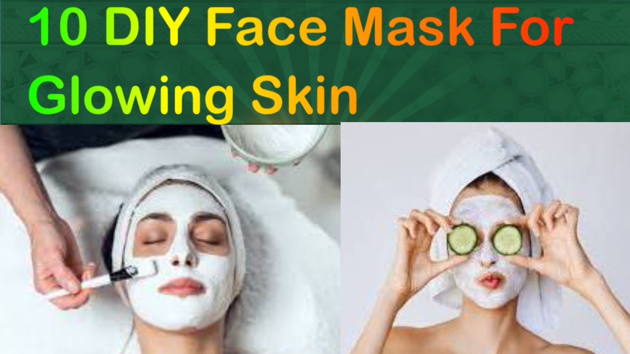 10 DIY face mask for Glowing skin | home remedies | face mask | Health ...