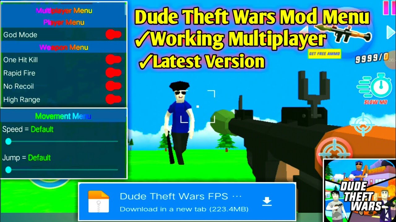 Dude Theft Wars Mod Menu APK 0.9.0.9c9 Working Multiplayer Download Now ...