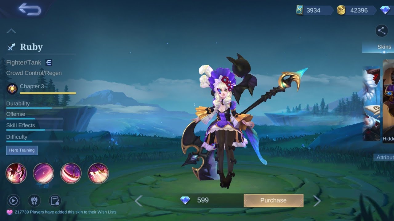 Ruby Game Play #mobilelegends - YouTube