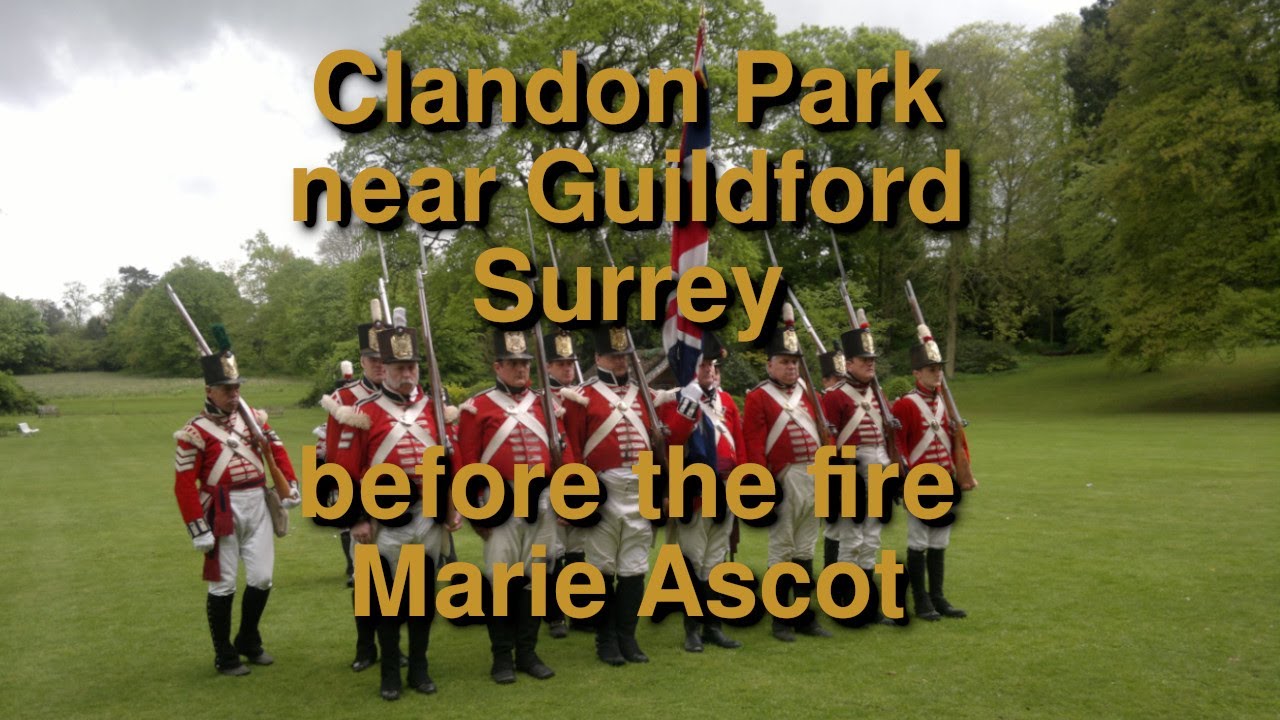 Clandon Park before the fire near Guildford Surrey Marie Ascot - YouTube