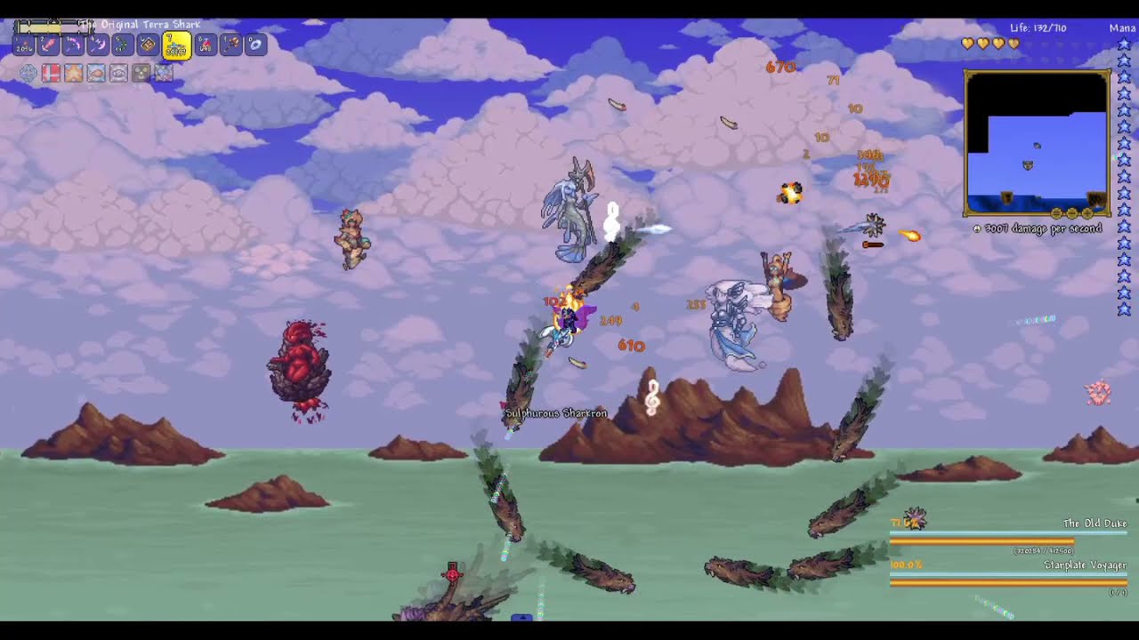 Terraria Zenith Armor (well almost) - YouTube