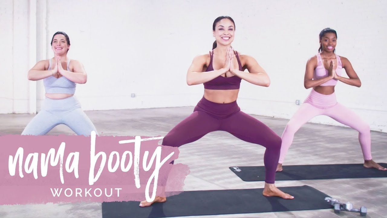 The Best Yoga Booty Toning Workout Nama Booty Youtube