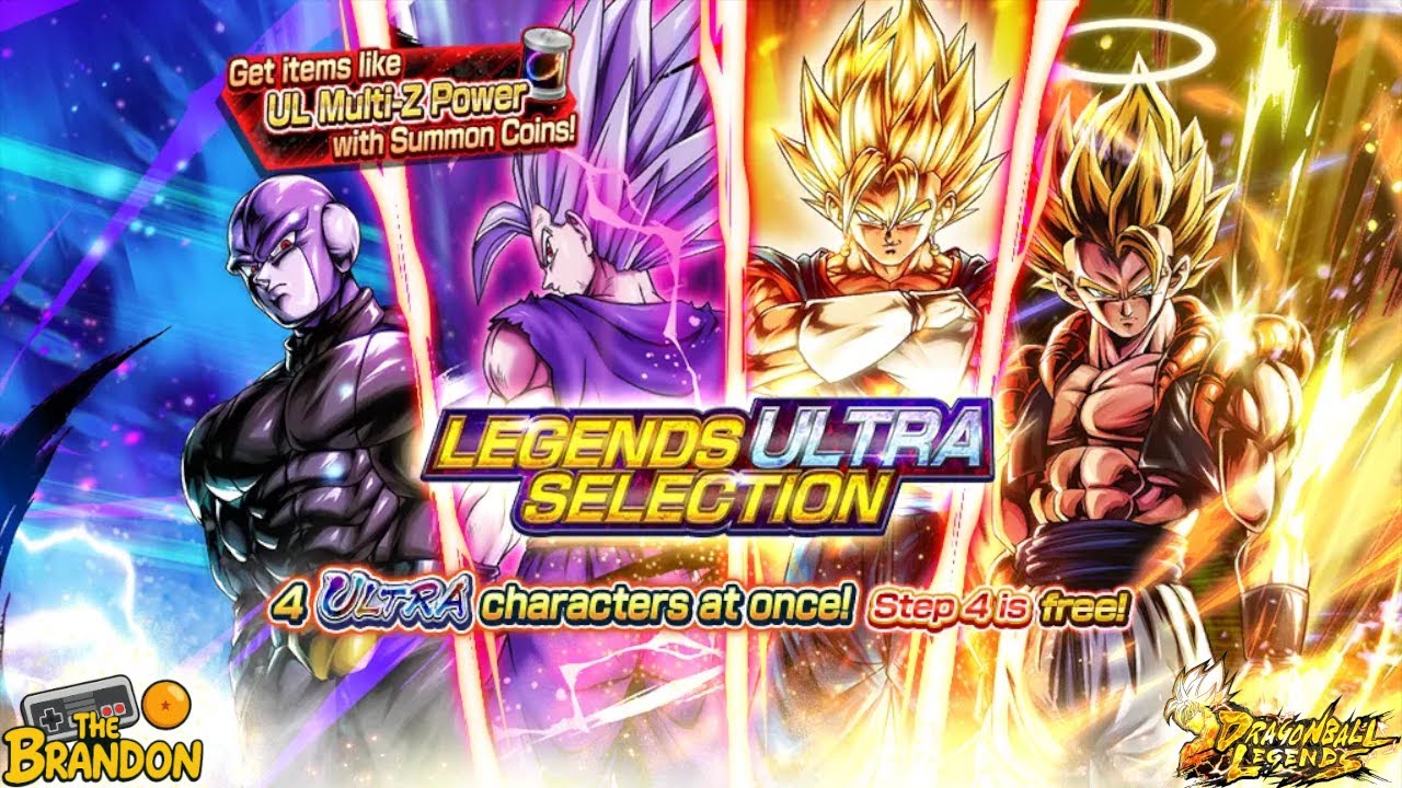 VAMOS POR EL BANNER DE 4 ULTRAS || DRAGON BALL LEGENDS - YouTube