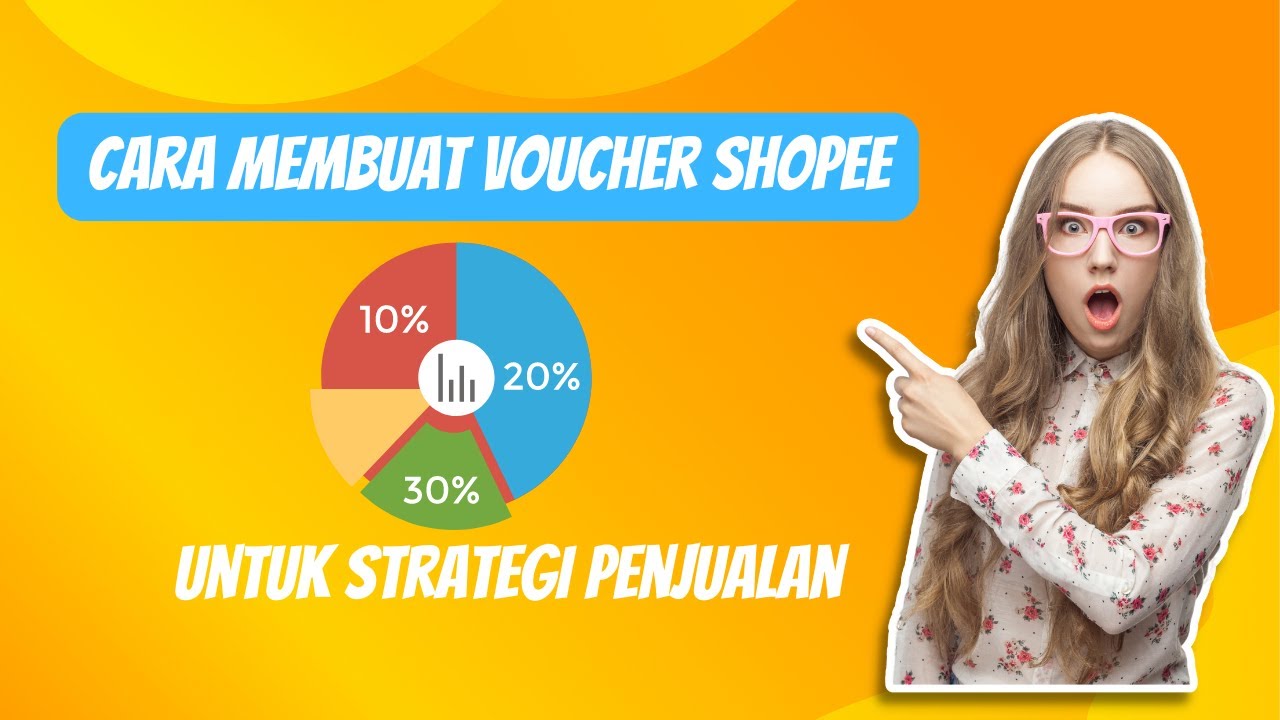 CARA MEMBUAT VOUCHER TOKO SHOPEE di HP untuk menarik konsumen - YouTube