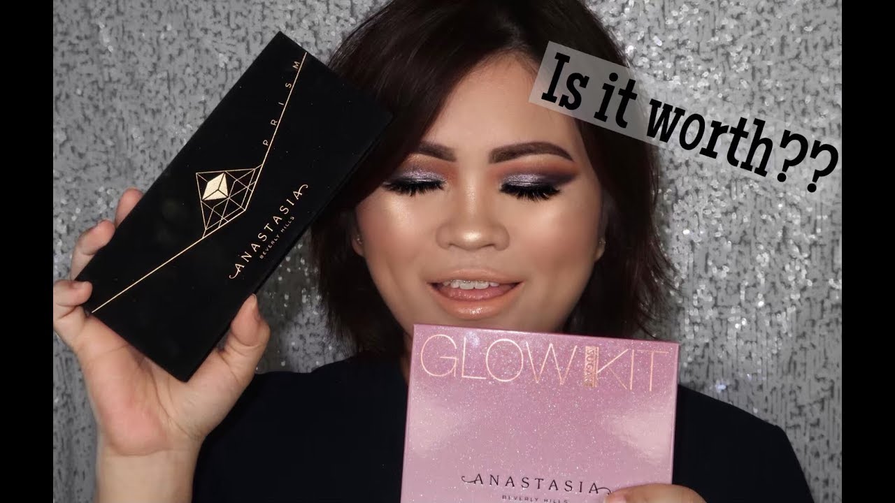 ABH PRISM PALETTE + SUGAR GLOW KIT | REVIEW + MINI TUTORIAL (BAHASA ...