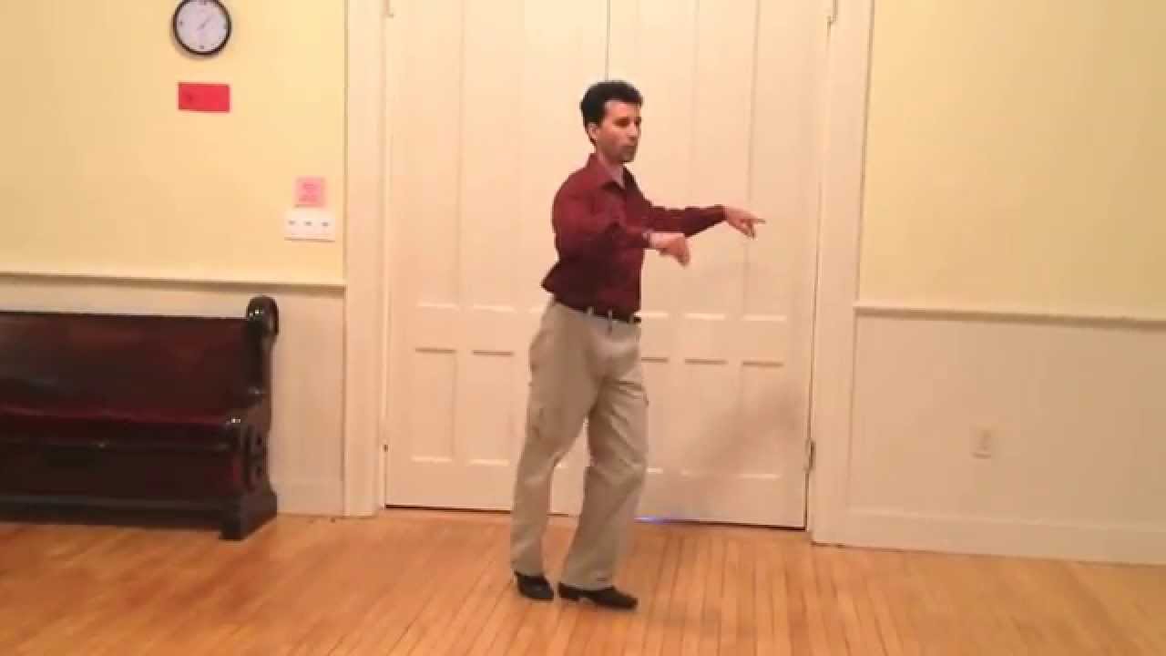 Basic Hustle dance lesson for Women - YouTube