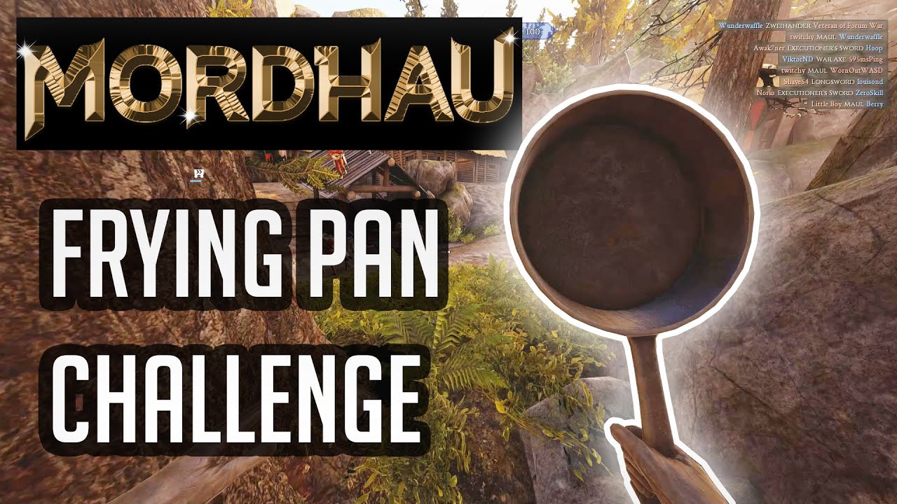 THE FRYING PAN CHALLENGE - Mordhau (Funny Moments) - YouTube
