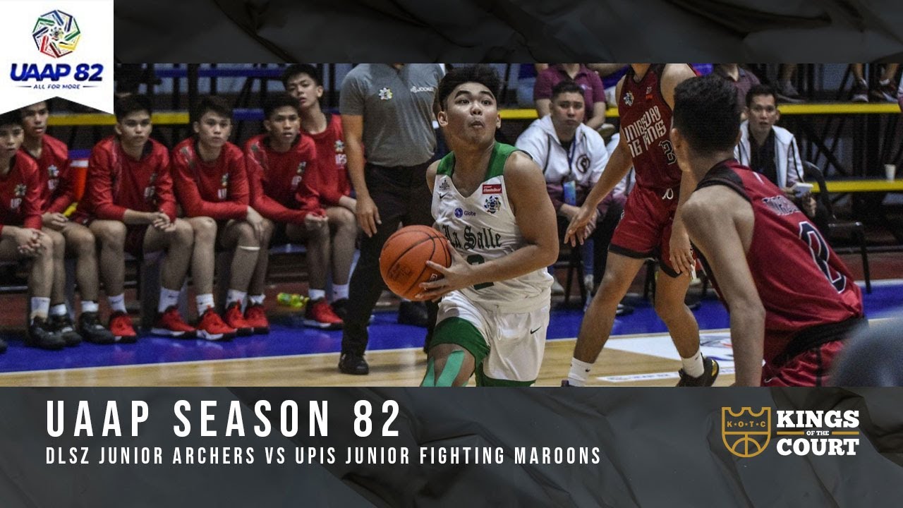 UAAP Season 82: DLSZ Junior Archers vs UPIS Junior Fighting Maroons ...