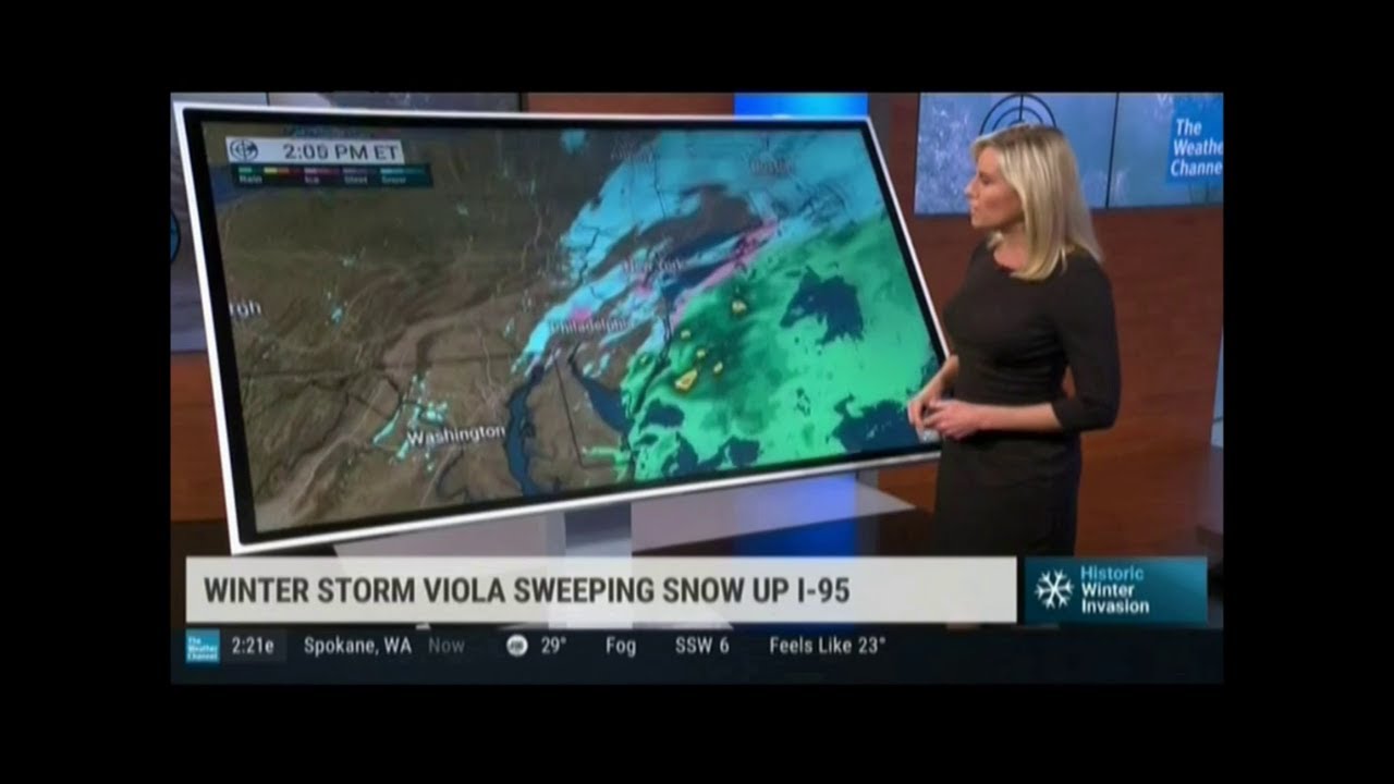 JACQUI JERAS THE WEATHER CHANNEL 2 19 21 - YouTube