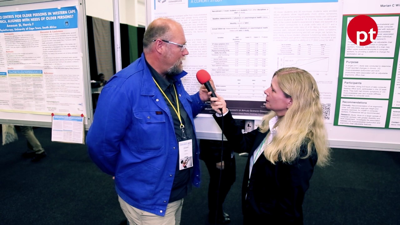 WCPT Kongress 2017: pt Exklusivinterview mit Prof. Dr. Christoff ...