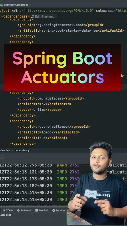 Spring Boot Actuators #javaframework - YouTube