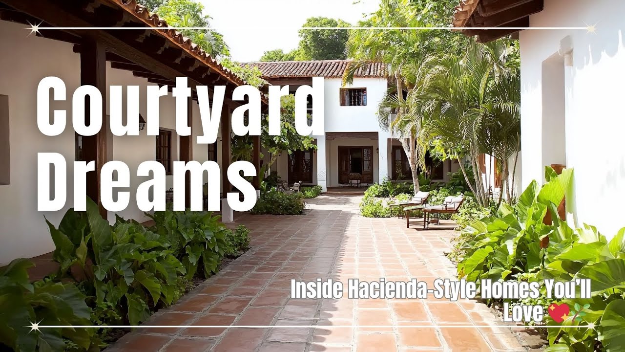 Courtyard Dreams: A Closer Look at the Beauty of Hacienda-Style Homes ...