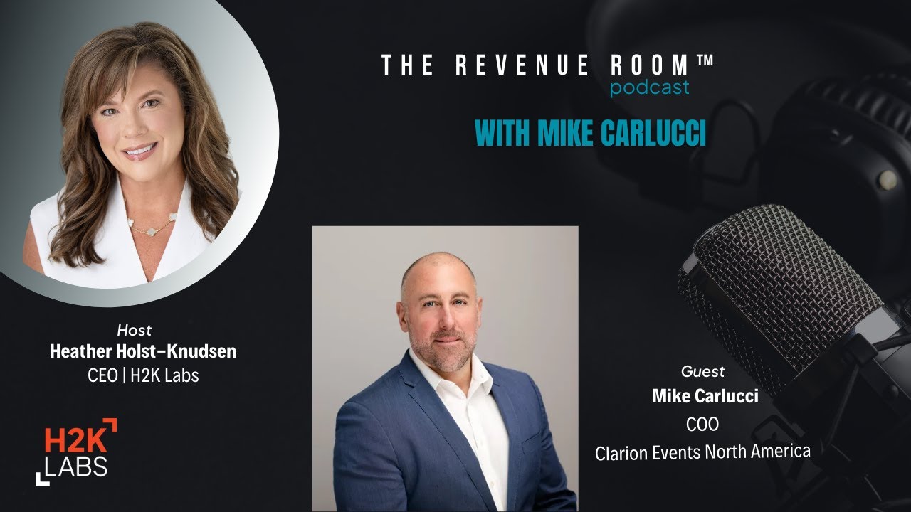 The Revenue Room™ with Mike Carlucci, COO, Clarion Events North America ...