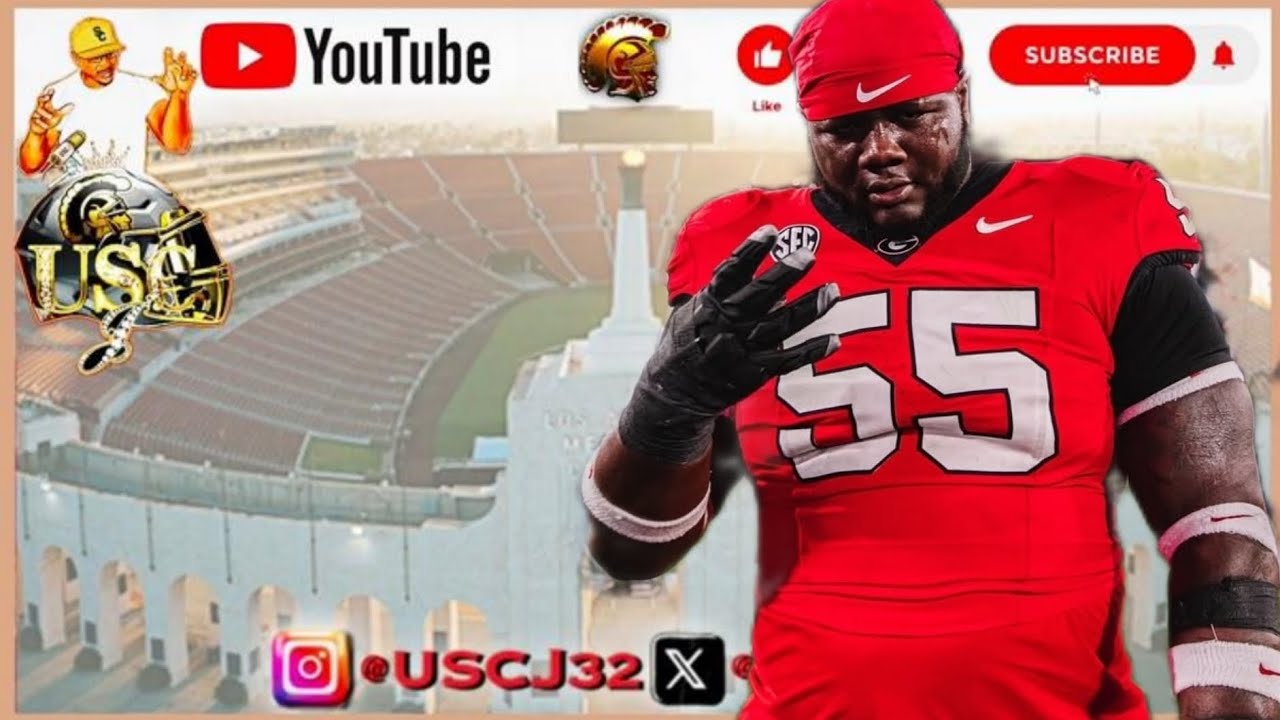 Breaking: Georgia DL Jamal Jarrett Commits to USC! - YouTube