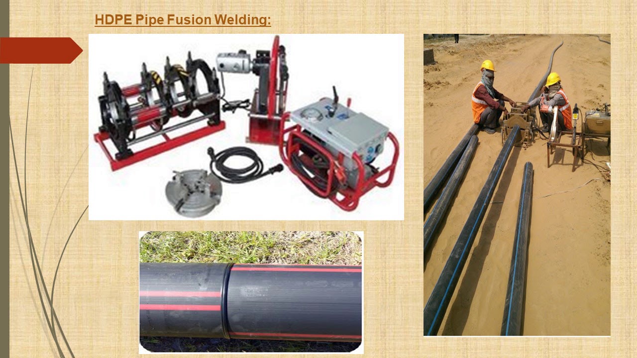 HDPE PIPE LINE QAQC Presentation - YouTube