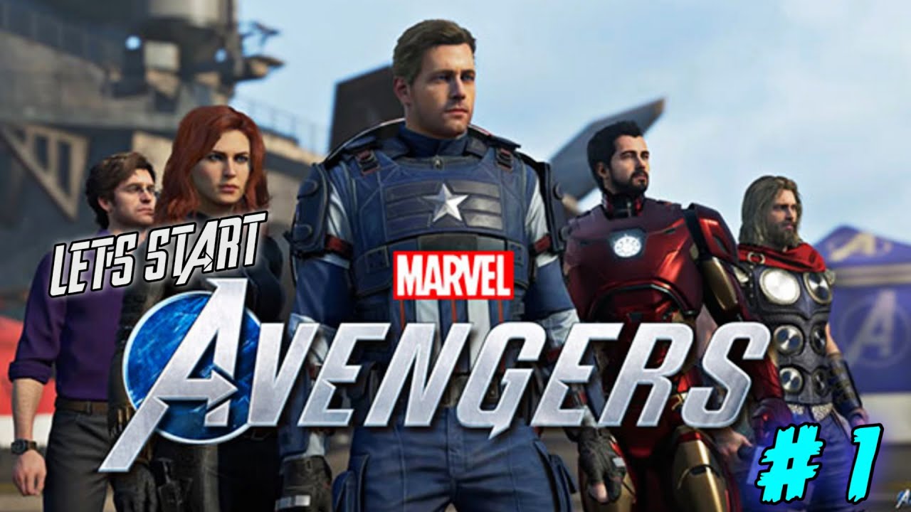 LET'S START OUR JOURNEY IN AVENGERS | MARVEL'S AVENGERS PART 1 - YouTube