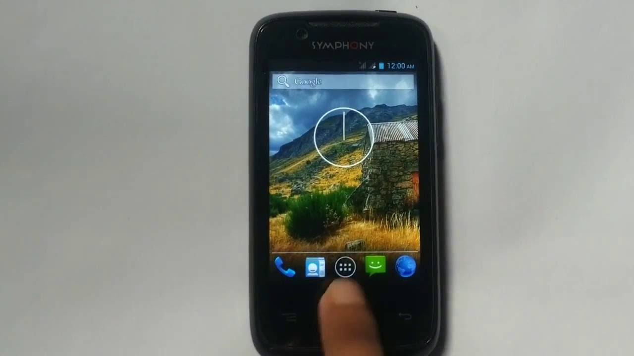 How to factory reset symphony W32 - YouTube