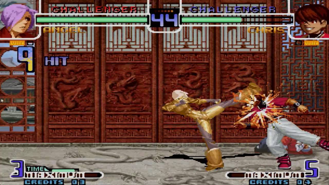 COMBO DE ANGEL 100% DE VIDA [KOF 2002] - YouTube