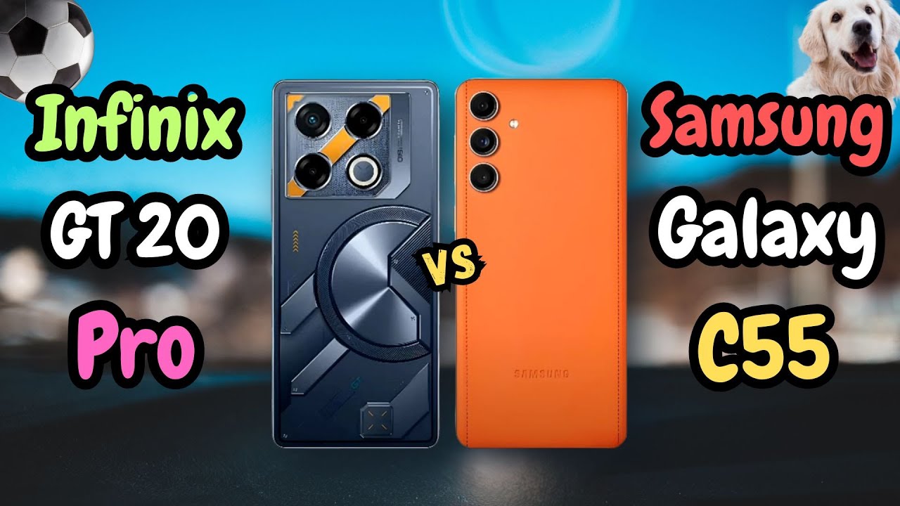 Infinix GT 20 Pro Vs Samsung Galaxy C55 | Infinix Latest GT Series ...