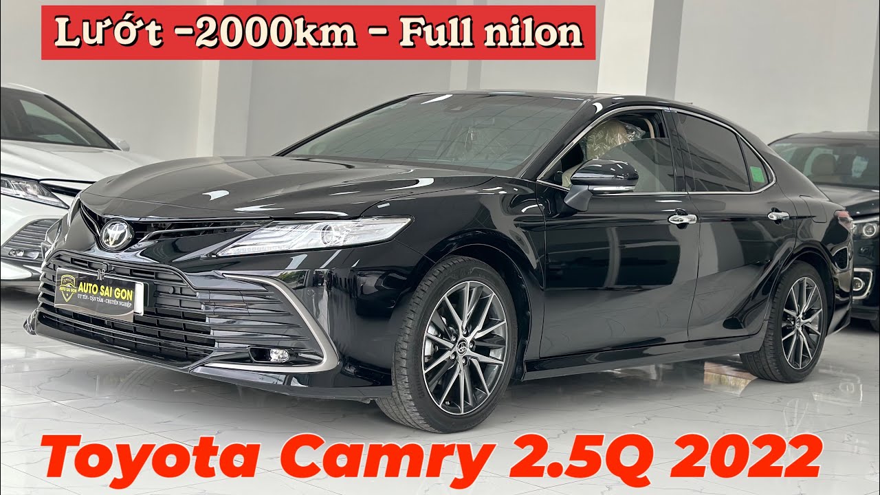 Toyota Camry 2.5Q 2022 lướt 2000km - Bs Tp HCM - đẹp như xe mới | Thái ...