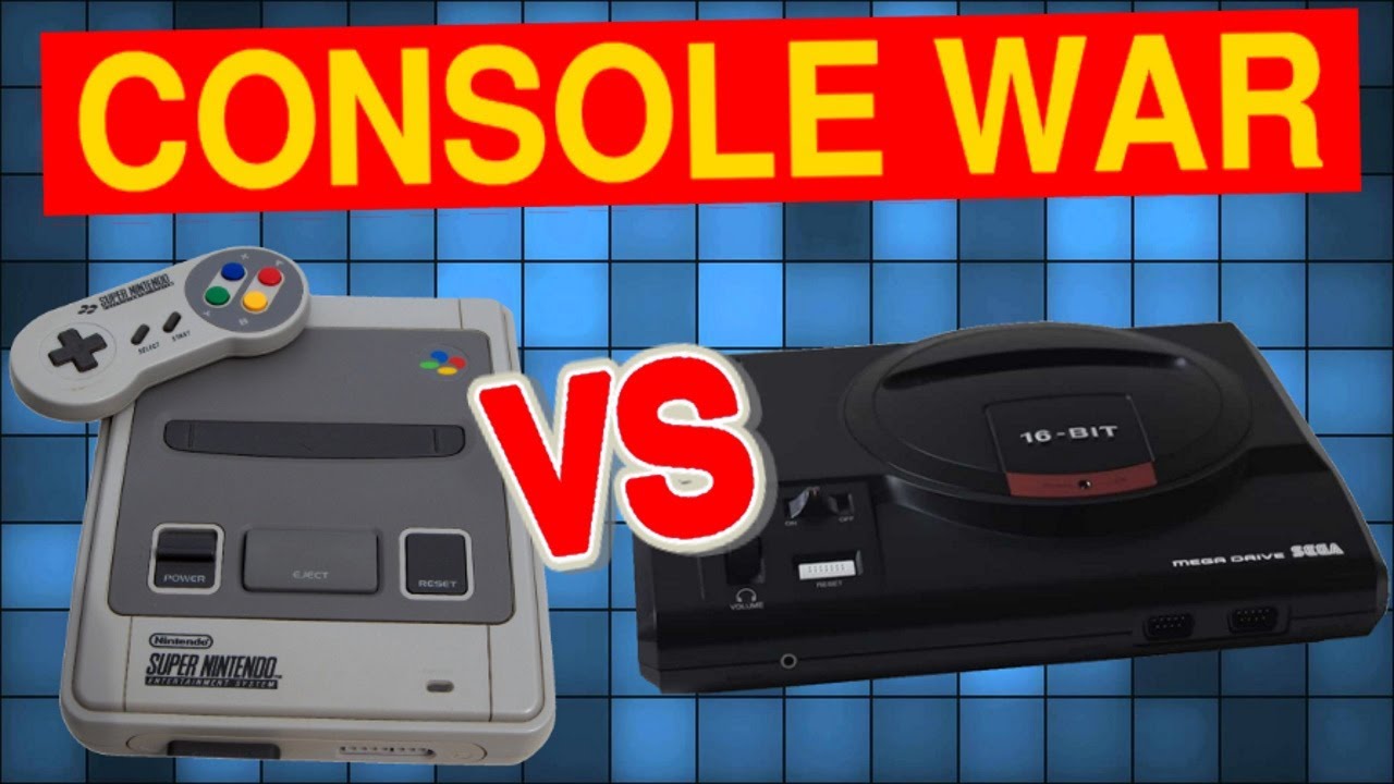 🔴 CONSOLE WAR : SUPER NINTENDO VS SEGA MEGA DRIVE - YouTube