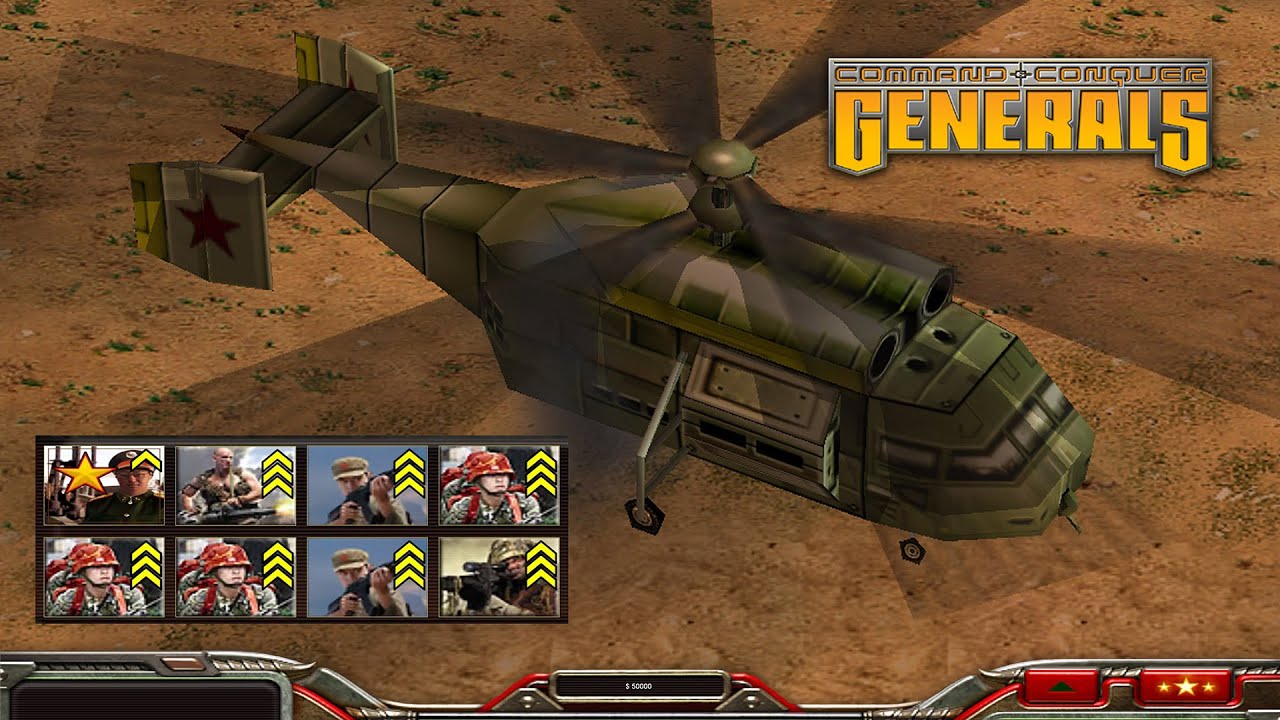 Russian HELIX with US Troops - Command & Conquer Generals Zero Hour ...