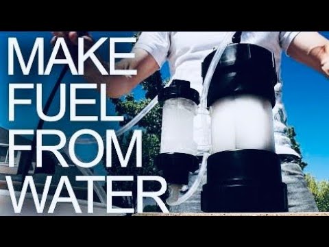 Turning Water Into Fuel HHO Gas At Home - 100% Working Trick - YouTube