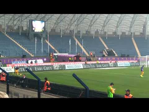Osmanlıspor - bursaspor Taraftar çekimi; Osmanlı'nın golü!!!