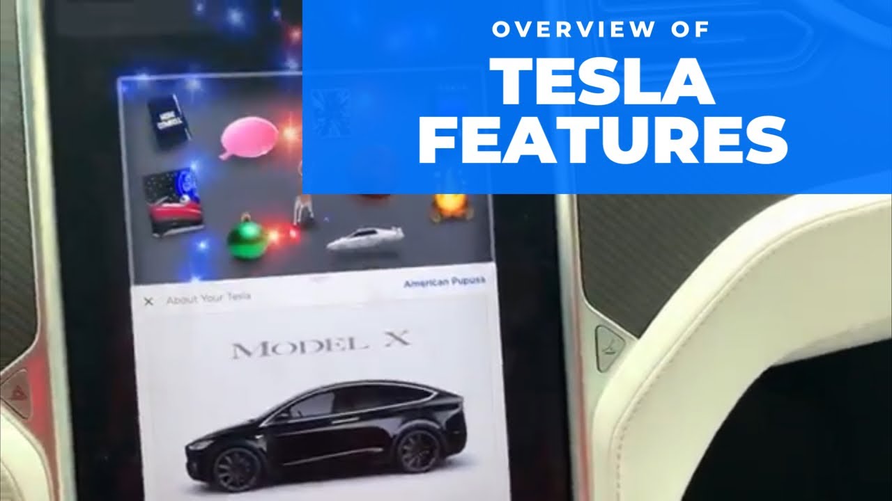 Overview of all the control settings on a Tesla Model X - YouTube