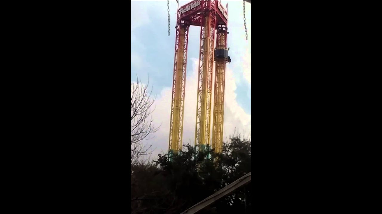 Scream! OFF RIDE six flags fiesta texas - YouTube