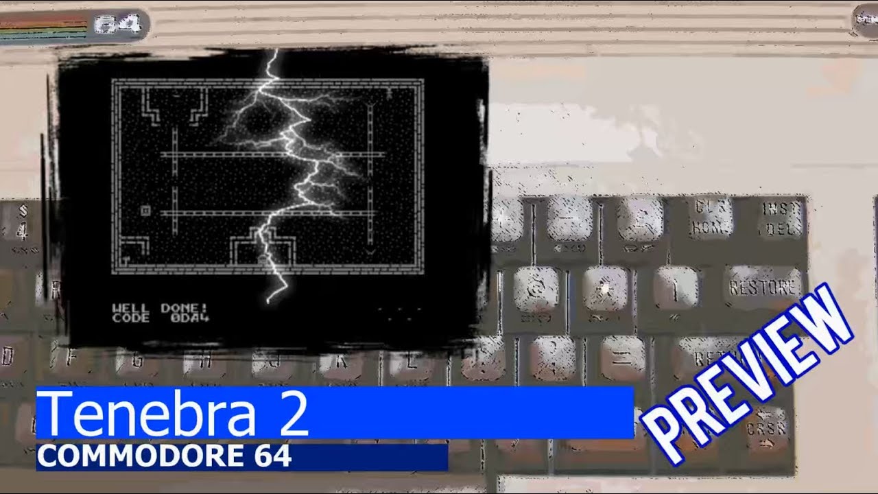 Commodore 64 -=Tenebra 2=- preview - YouTube