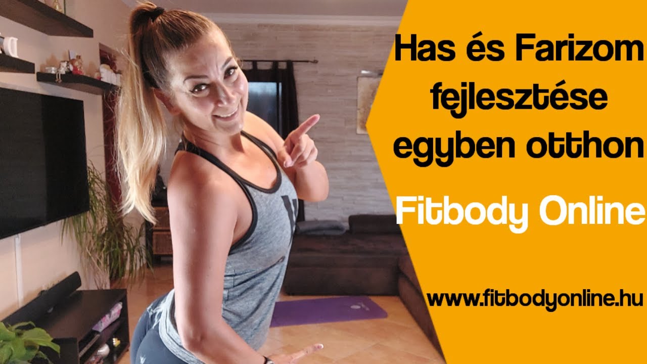 Has és farizom fejlesztése egyben otthon FitBody Online - YouTube
