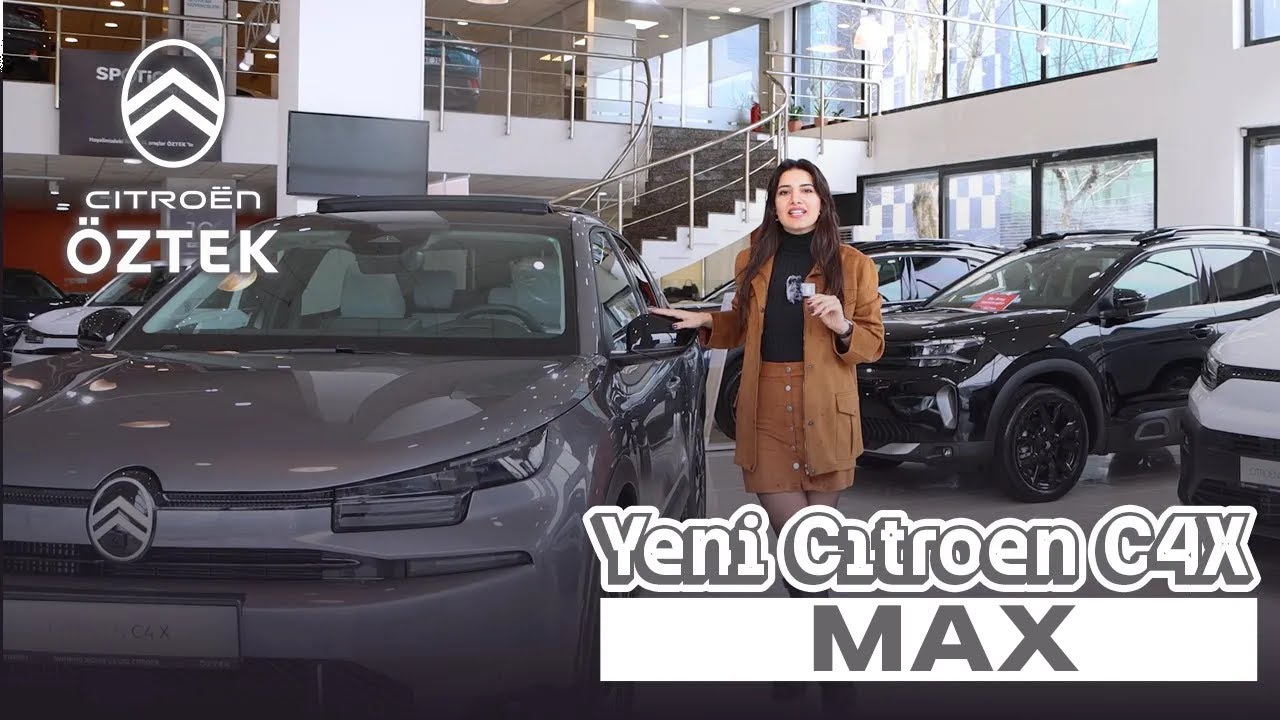 Yeni Citroen C4X Max Paket! | Detaylı İnceleme! - YouTube