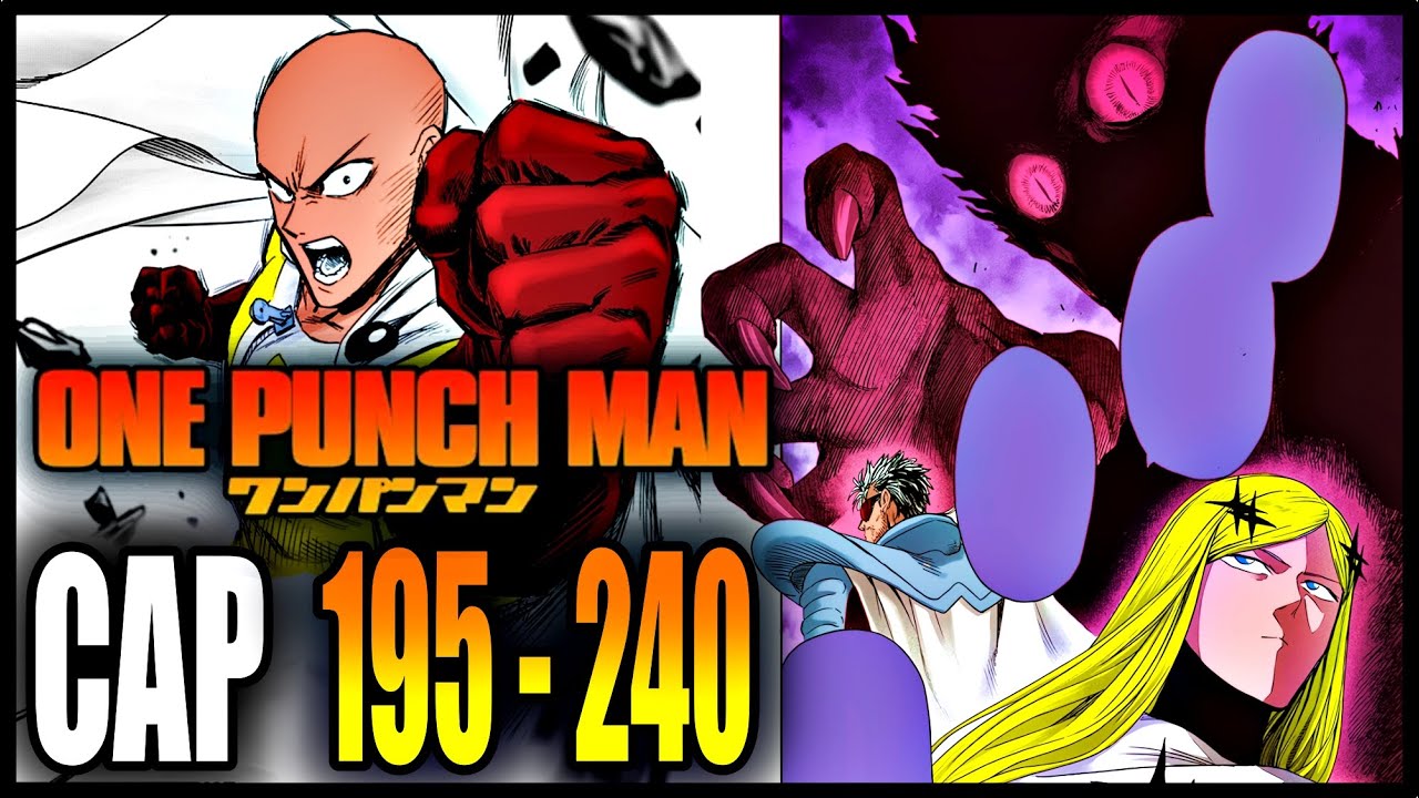 OPM CAP 195 - 240 EL NUEVO ENEMIGO DE SAITAMA - BLAST Y LA ALDEA NINJA ...